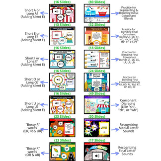 Phonics Boom Activity Bundle – My Three Readers