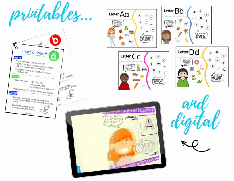 Letter Sounds & Symbols Bundle – My Three Readers