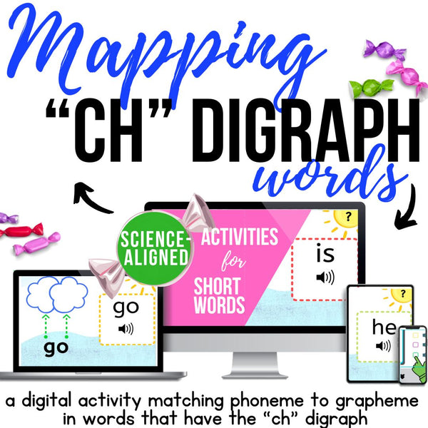 Mapping CH Digraph Words – My Three Readers